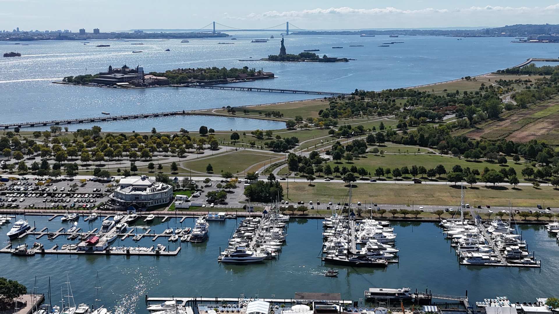 Liberty Harbor RV Park Photos | NYC RV Park Views