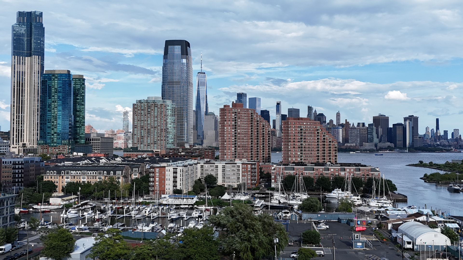 Liberty Harbor RV Park Photos | NYC RV Park Views